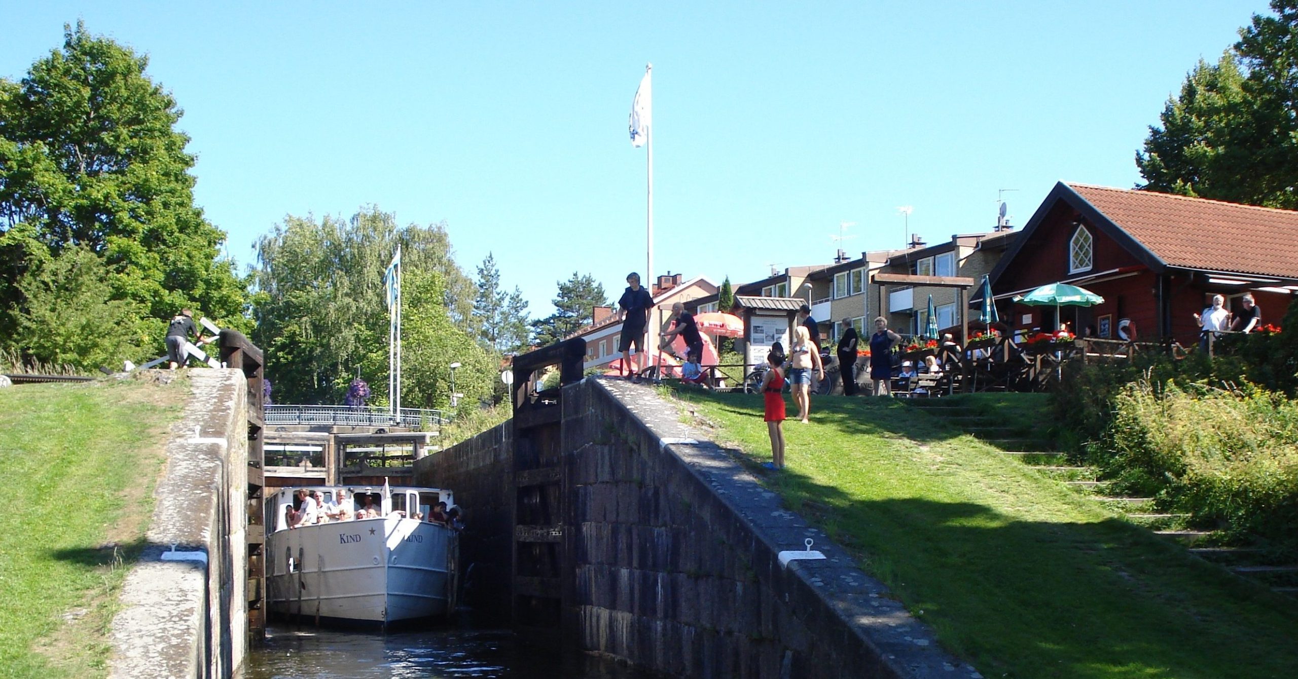 Café Tannefors slussar i Linköping | Visit Linköping & Co