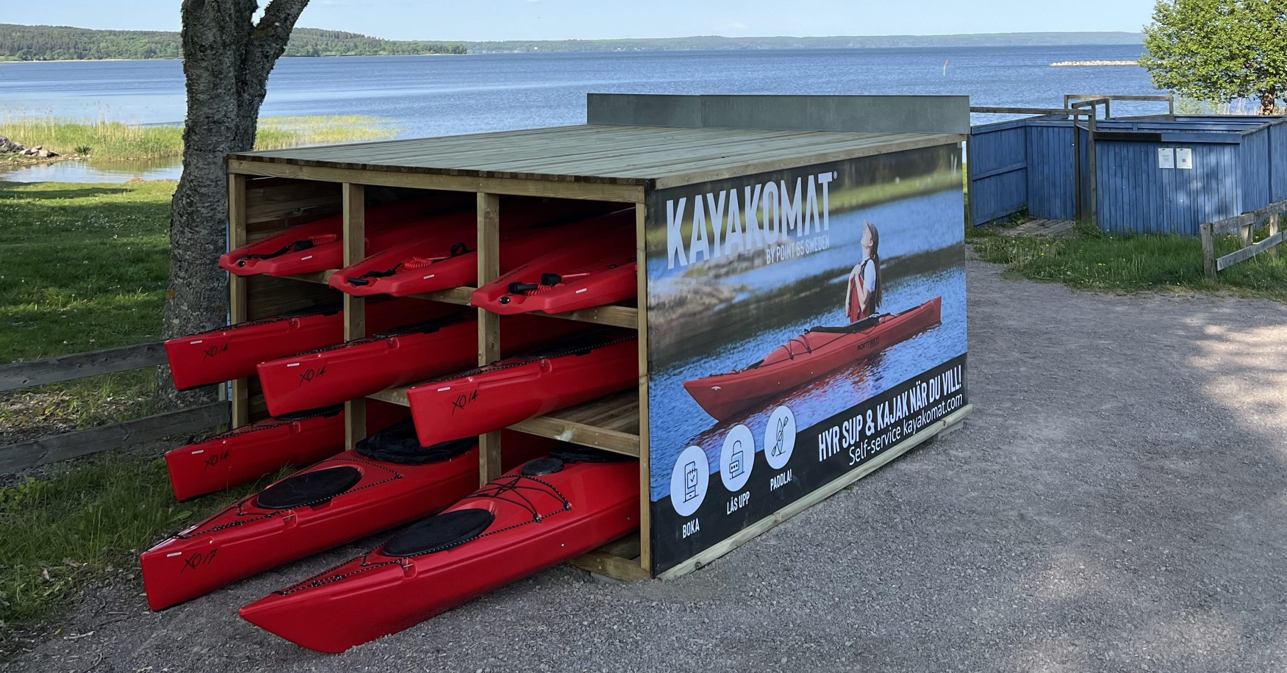 Kayakomat Bergs Slussar i Linköping | Visit Linköping & Co