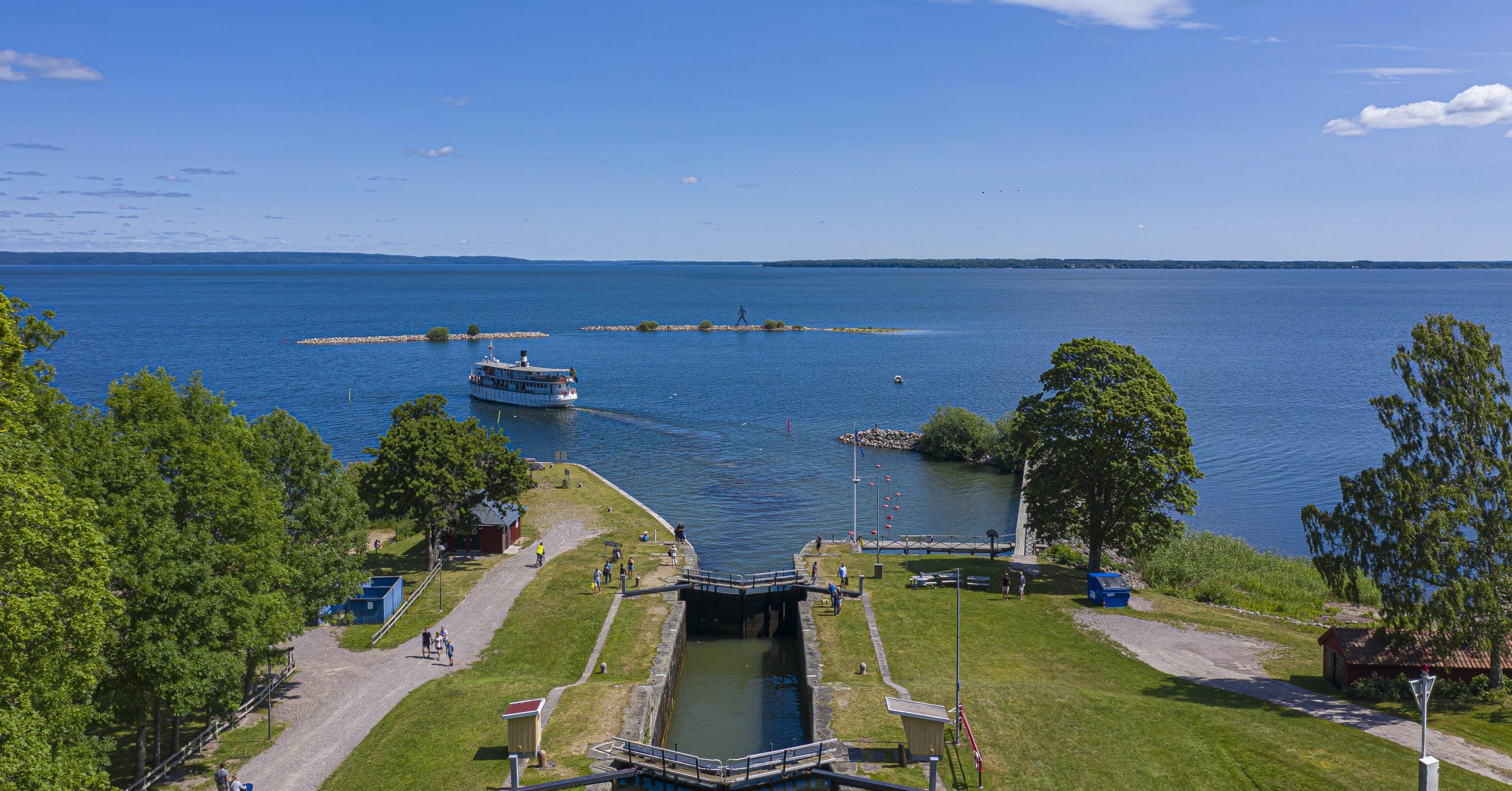 Berg locks - Göta canal's biggest attraction | Visit Linköping