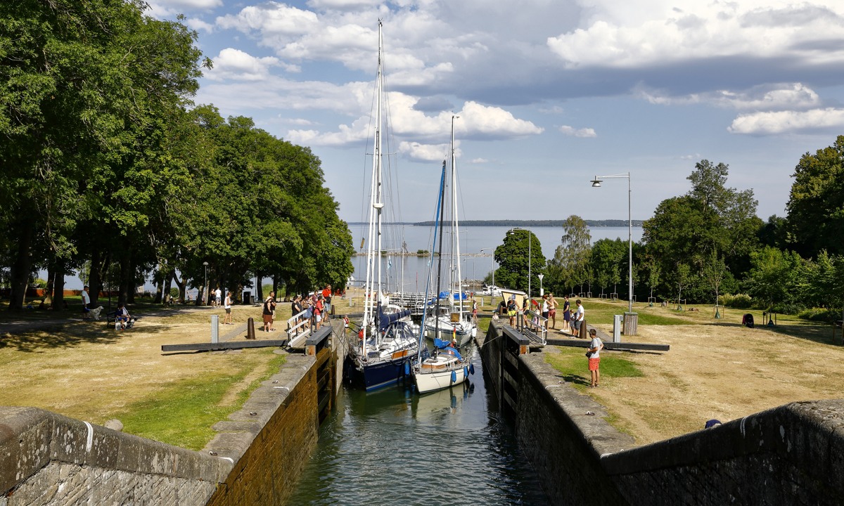 Berg locks - Göta canal's biggest attraction | Visit Linköping